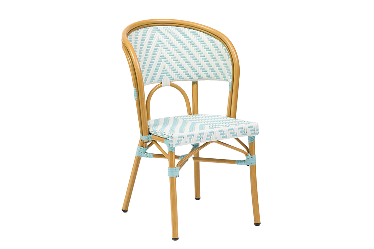 Delphine fransk flet caféstol – Altanbutikken.dk